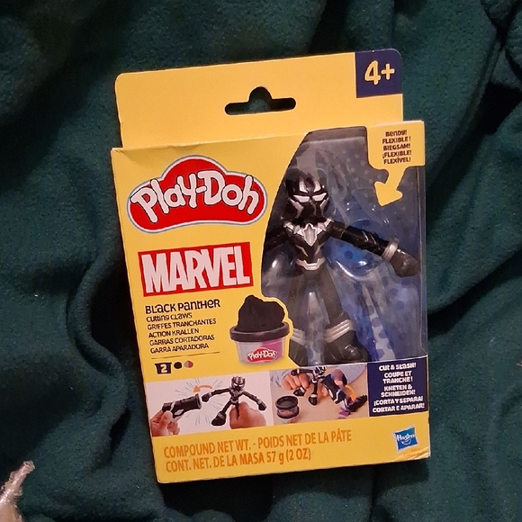 Marvel | Toys | Marvel Playdoh Black Panther Set | Poshmark